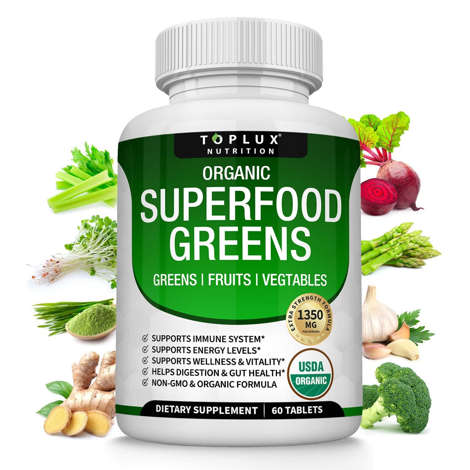 Organic Super Greens Capsules Review – Powerful Immunity Boost?